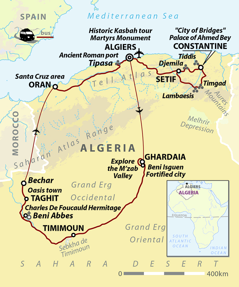 Tour | Algeria: Crossroads of the Maghreb | Wild Frontiers | ALG1
